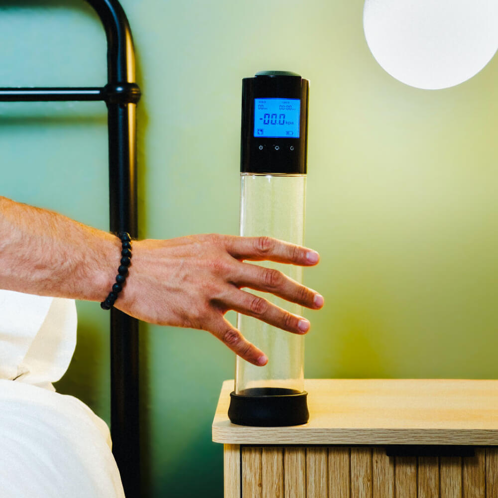 The Excelsior Smart Automatic Penis Pump & Suction Stroker – Lynk